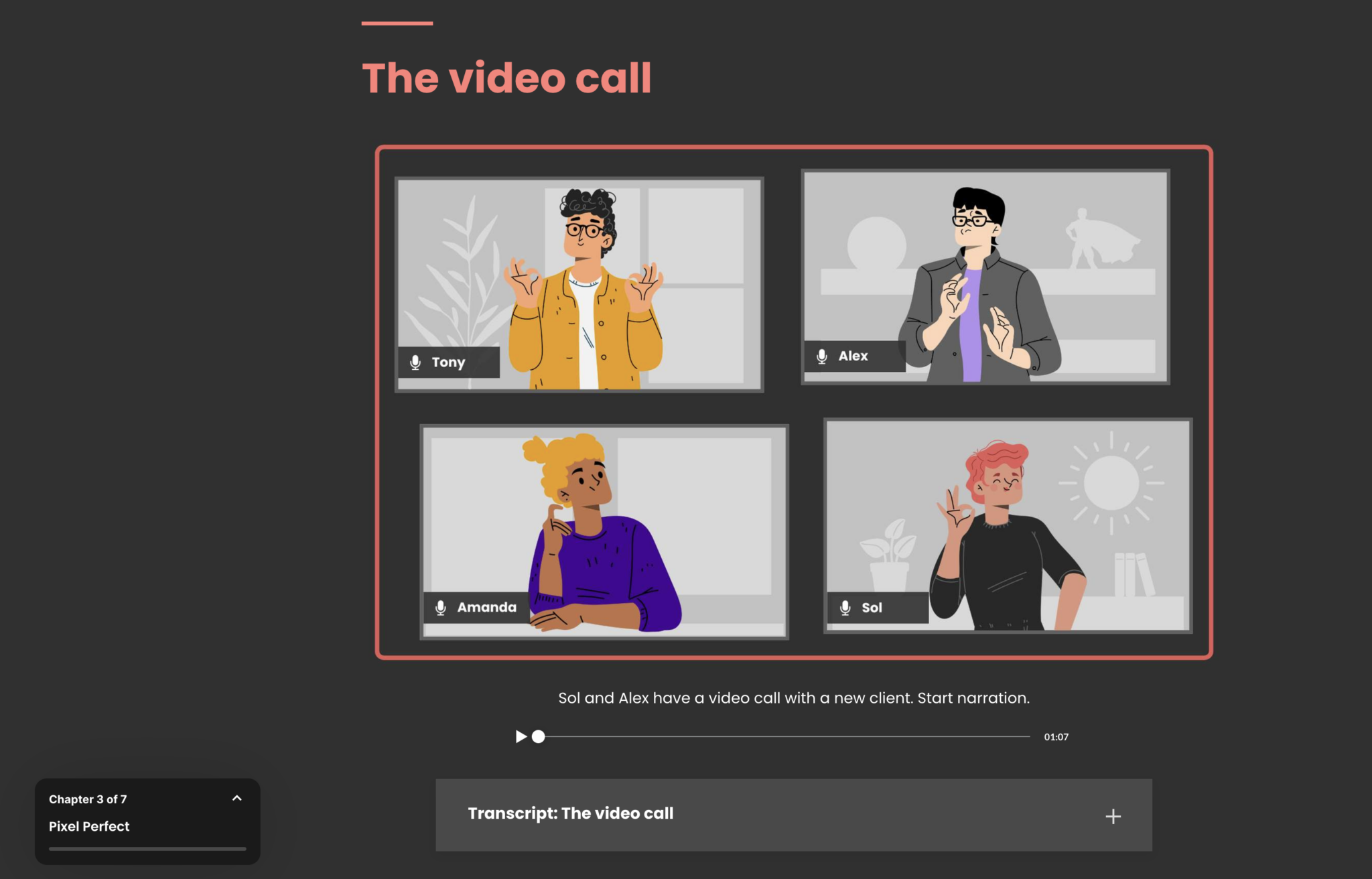 Pixel Perfect - Learning Designerin